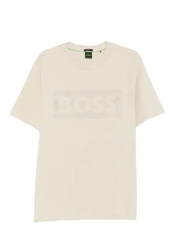 BOSS Neutrals T-shirts & Vests T-shirts - Cream