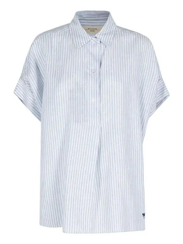 Max Mara Striped Shirt - Blue
