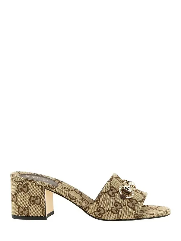 Gucci Heeled Sandal - Brown