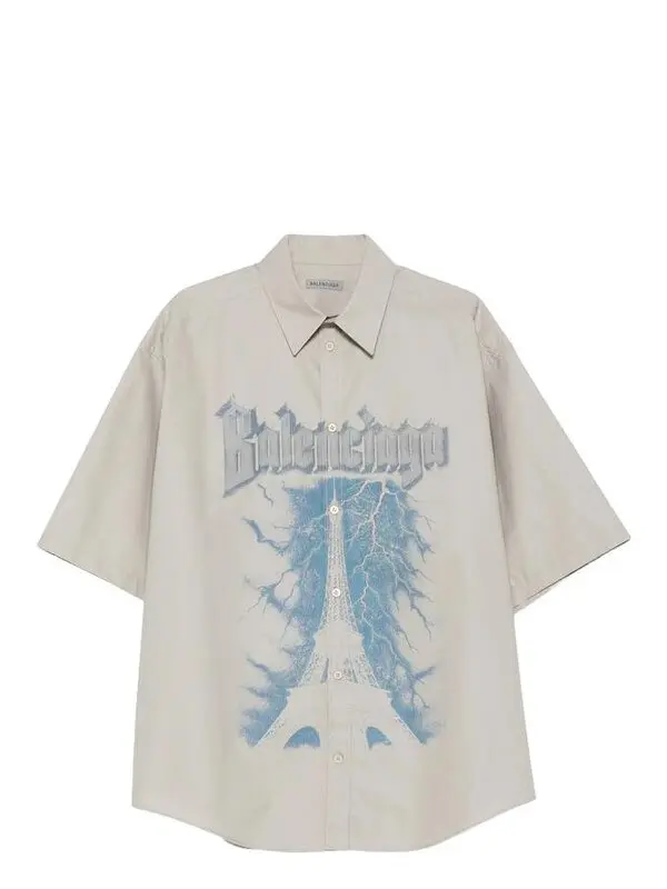 Balenciaga Grey Shirts - Gray