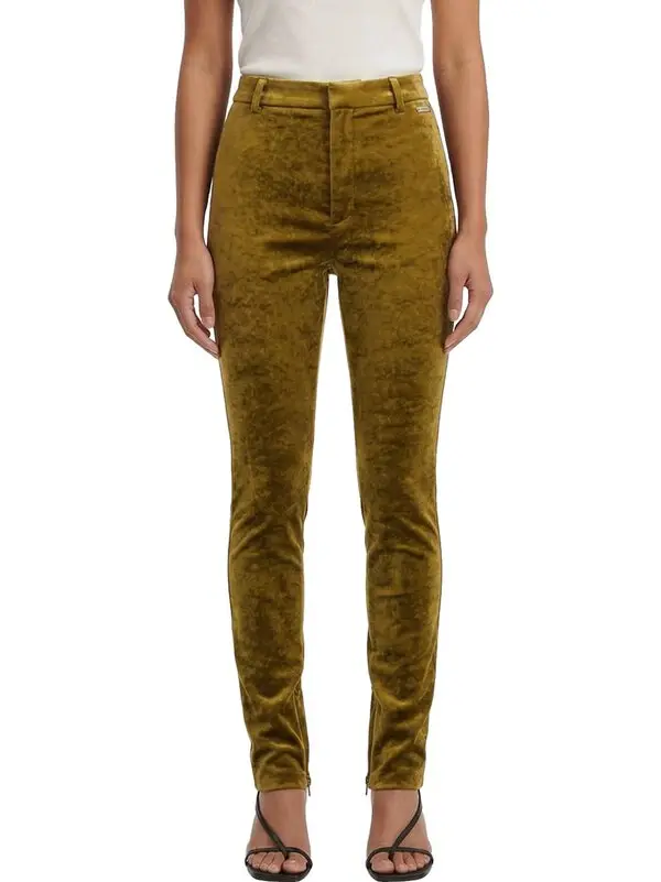Gucci Viscose Mix Pants - Brown