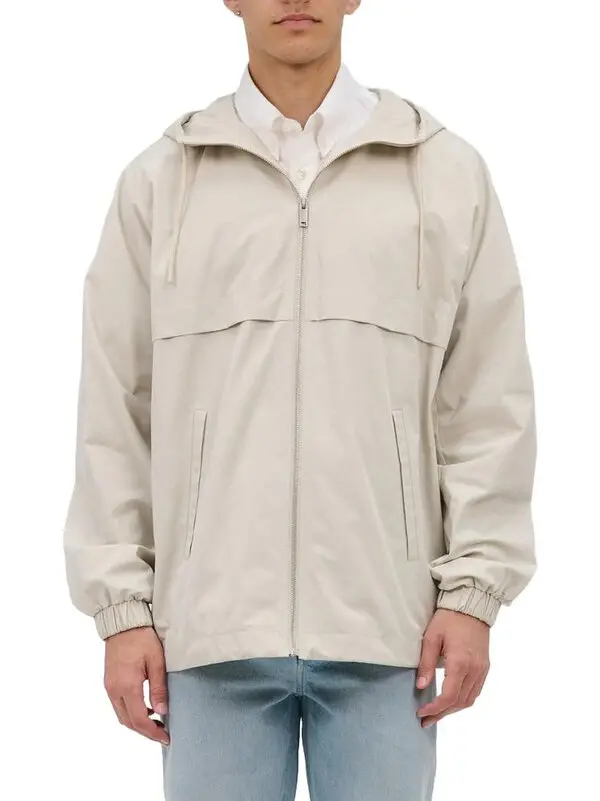 A.p.c. Off-white Hooded Jacket - Cream