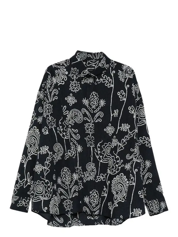 Giorgio Armani Shirts - Black