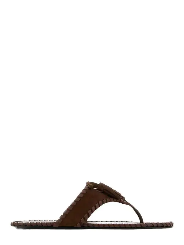 Prada Heeled Sandal - Brown