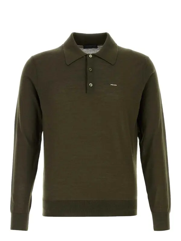 Prada Polo Shirt Military - Green