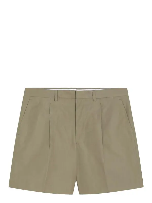 Prada Pleated Shorts - Gray