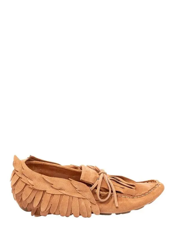 Alberta Ferretti Calf Leather Moccasins - Multicolor