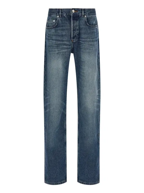 A.p.c. Rescue" Stonewashed Denim Jeans - Blue