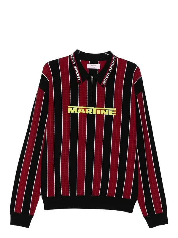 Martine Rose Polo Shirts - Black