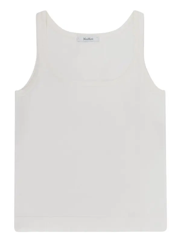 Max Mara Cotton Tank Top - Multicolor
