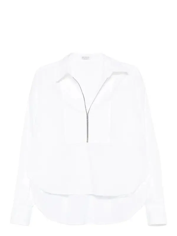 Brunello Cucinelli Cotton Shirt - Multicolor
