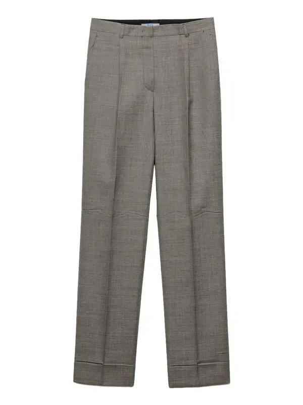 Prada Tailored Trousers - Gray