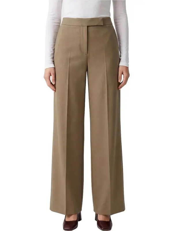 Max Mara Wide Leg Trousers - Brown