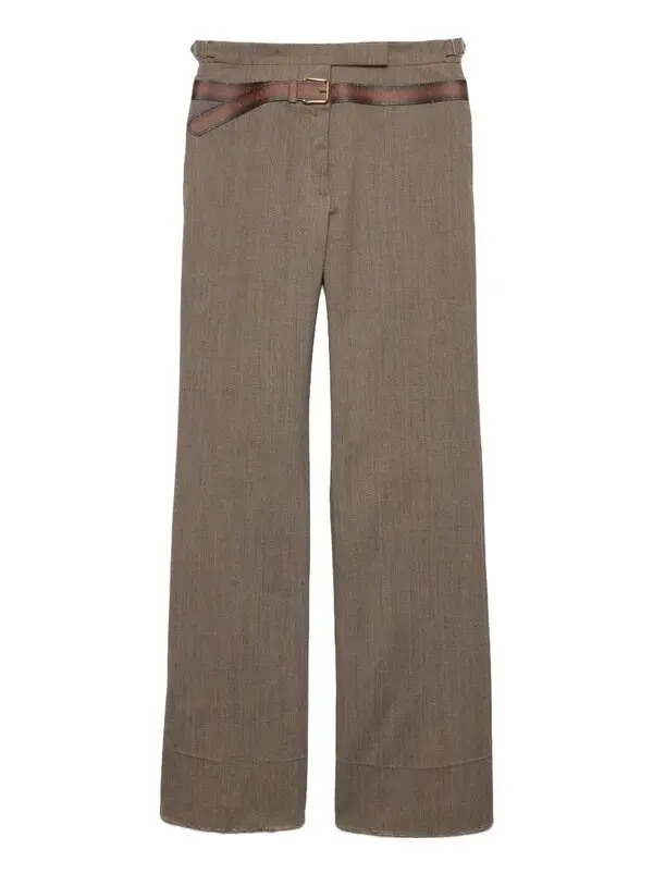 Prada Spring/summer 2025 Belted Pants - Multicolor