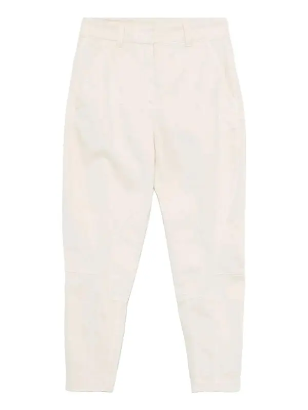 Brunello Cucinelli Dyed Cotton Pants - Multicolor