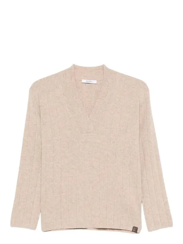 Max Mara Cashmere Pullover Sweater - Multicolor