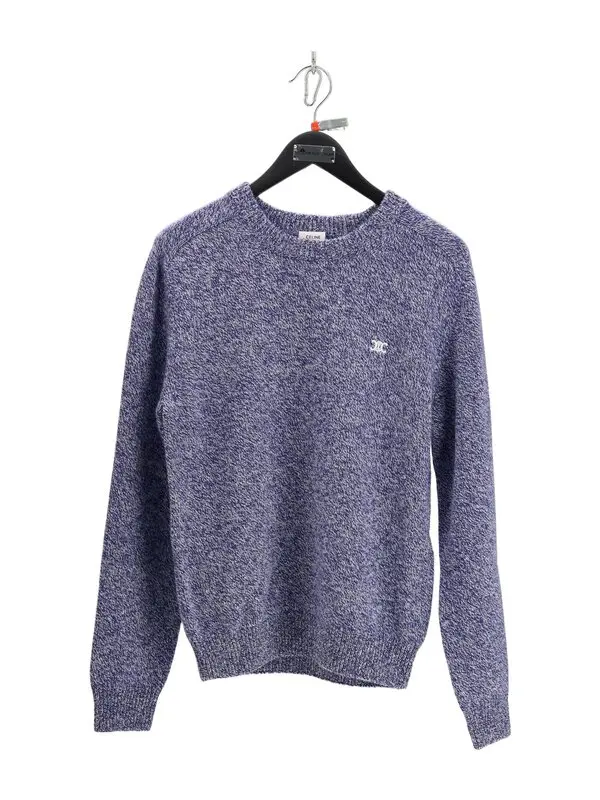 Celine Boxy Triomphe Crewneck Sweater - Multicolor