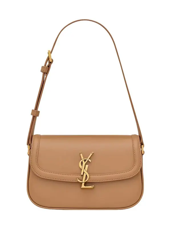 Saint Laurent Solferino Leather Shoulder Bag - Multicolor