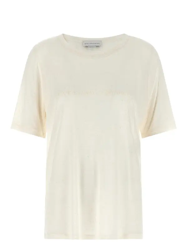 Stella McCartney Embroidered T-shirt - White