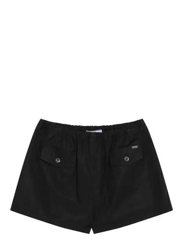 Prada Cotton Shorts - Black