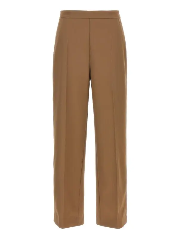Dries Van Noten Prati Wool Pants - Brown