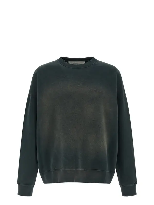 GOLDEN GOOSE Martin Oversized Sweatshirt - Black