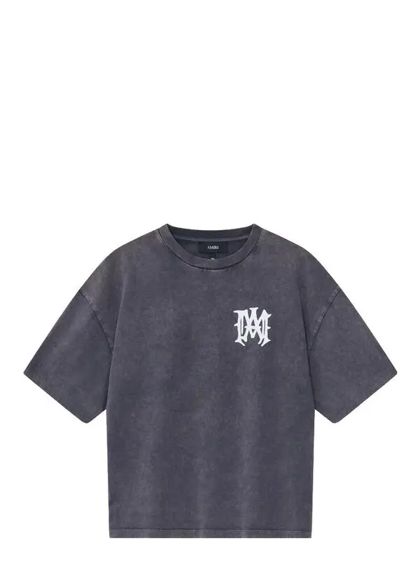 Amiri Cotton Graphic T-shirt - Black