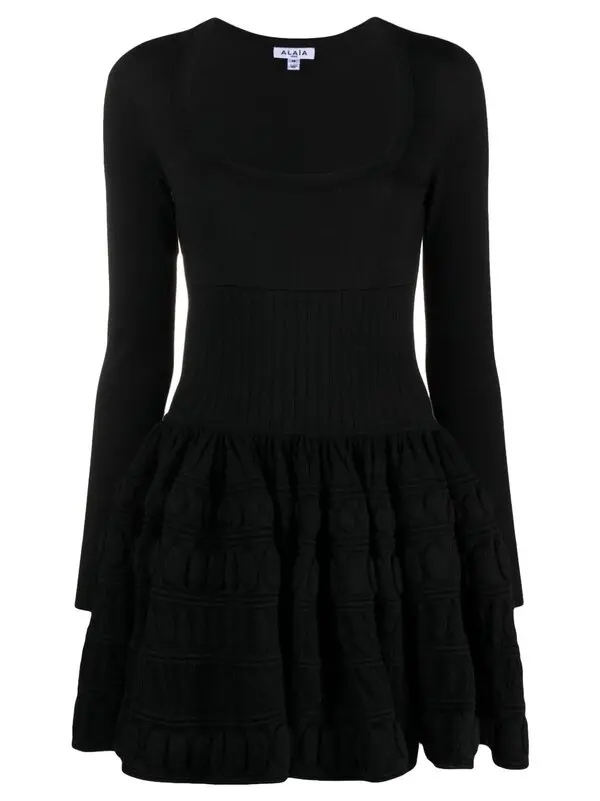 Alaïa 3d Crinoline Dress - Multicolor