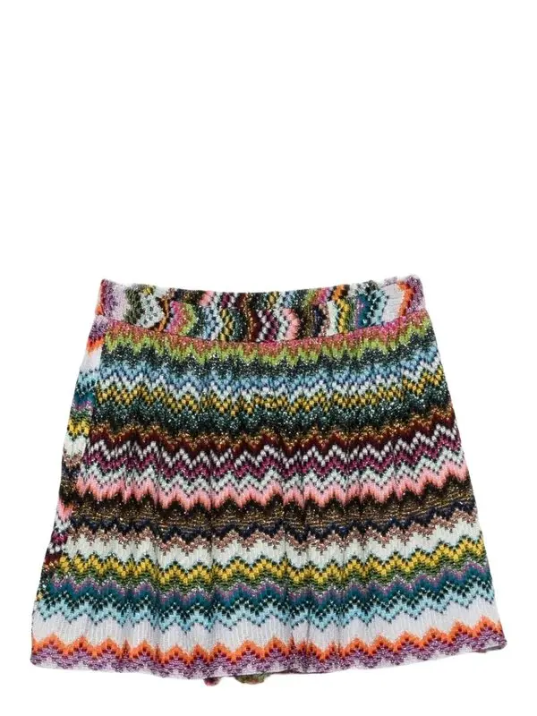 Missoni Zigzag Knit Shorts - Multicolor