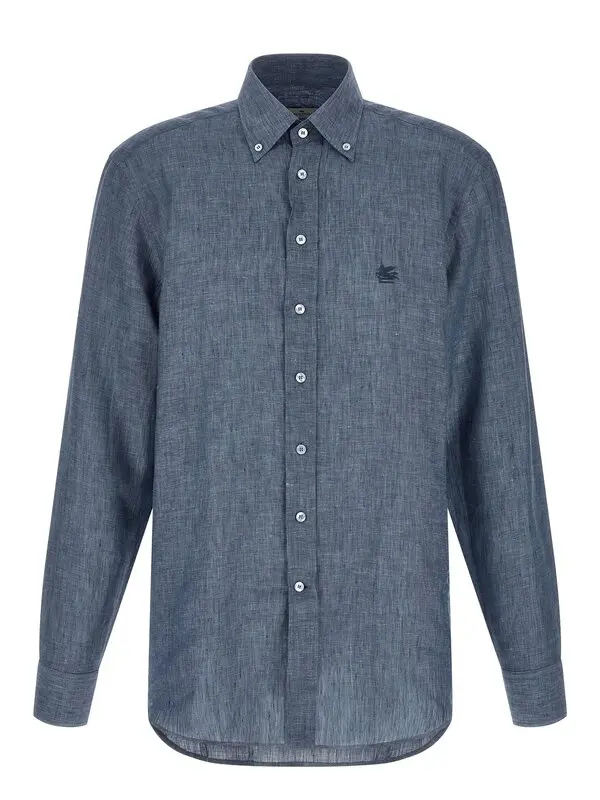 Etro Linen Shirt - Blue