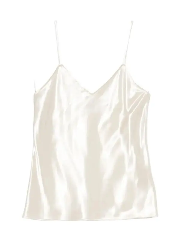 Alberta Ferretti Shiny Satin Top - Multicolor