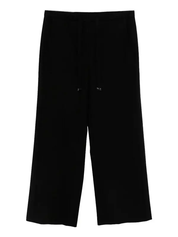 Max Mara Wool Wide-leg Trousers - Multicolor