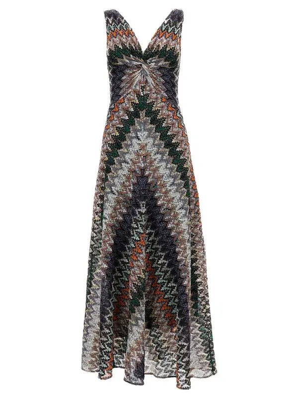 Missoni Sleeveless Long Dress - Multicolor
