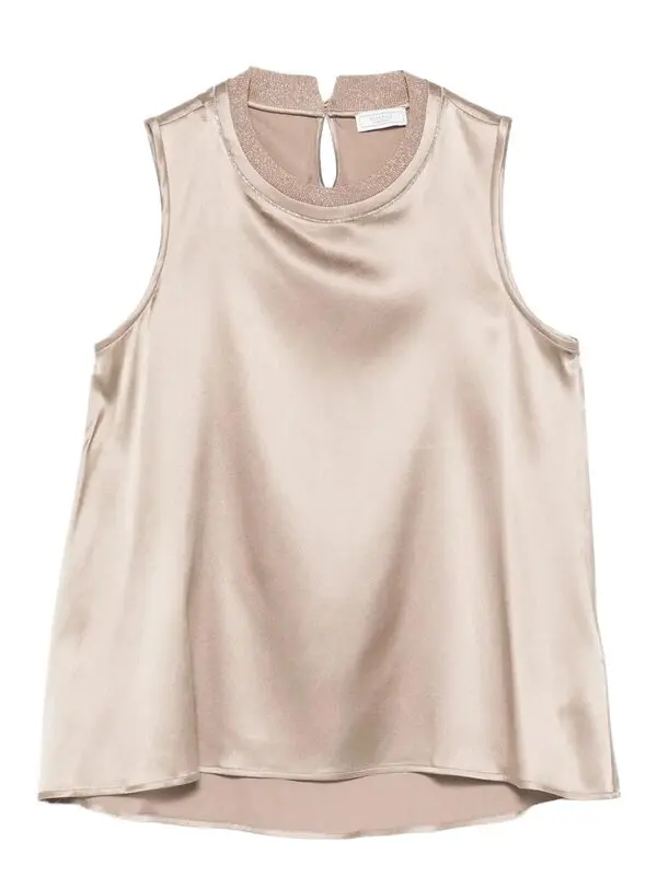 Peserico Silk Top - Multicolor
