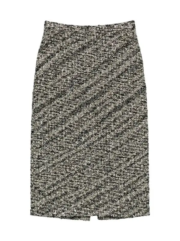 Gucci High-waisted Skirt With Metallic Fiber - Multicolor