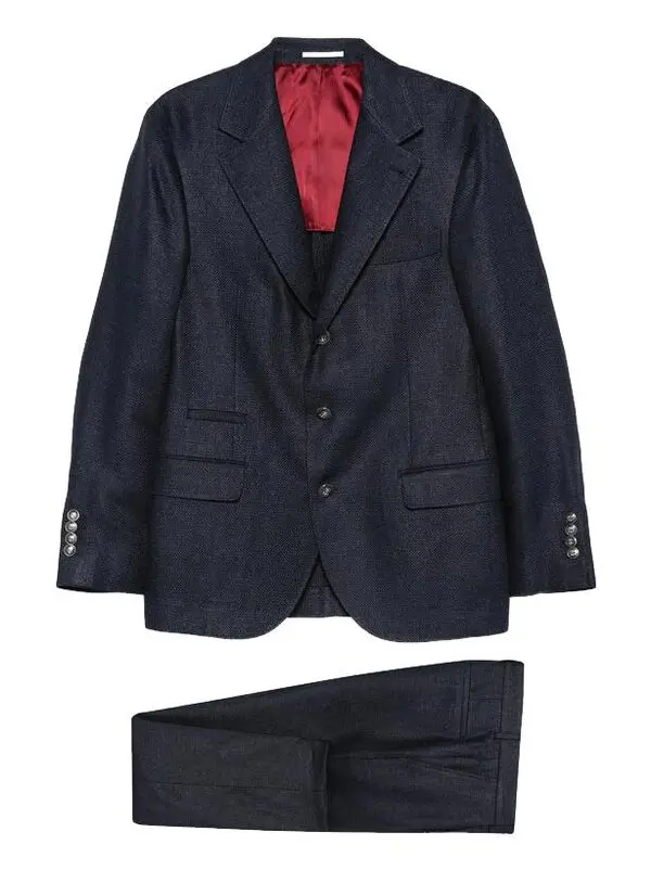 Brunello Cucinelli Suits Single Breasted Suits - Blue