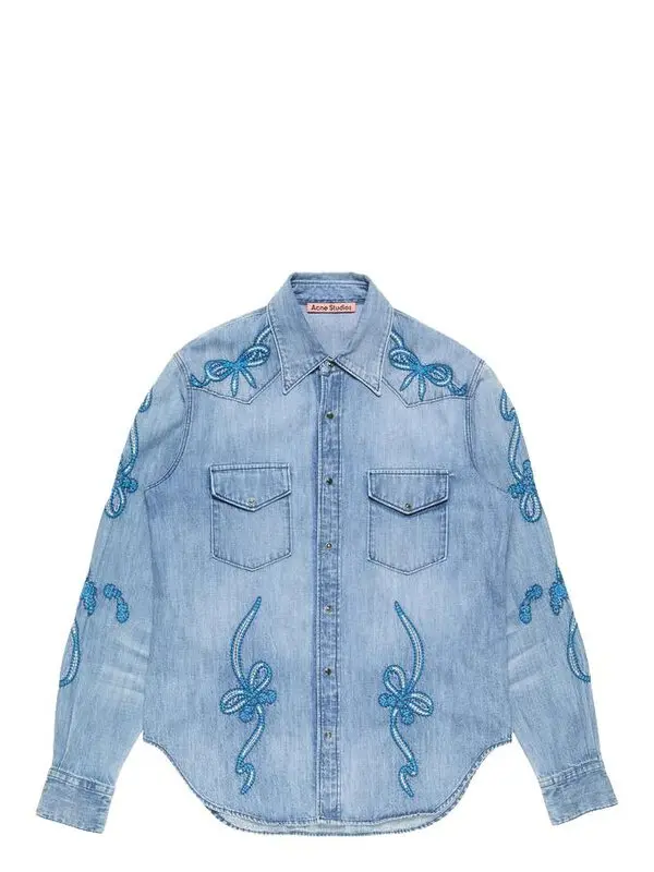 Acne Studios Shirts - Blue