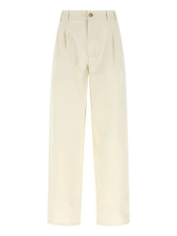 A.p.c. Willow Cotton Pants - Cream