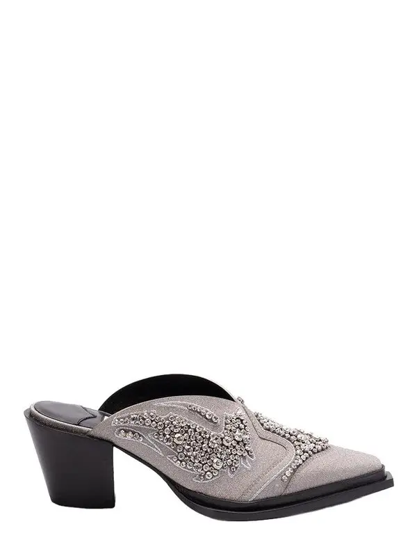 JIMMY CHOO Cece Mule Ii 60 Embellished Mules - Multicolor