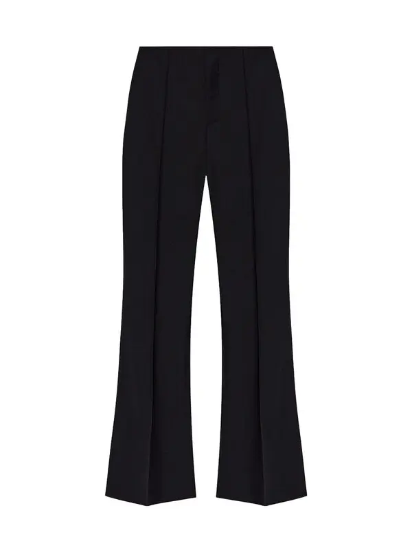 Chloé Flared Wool Pants - Multicolor