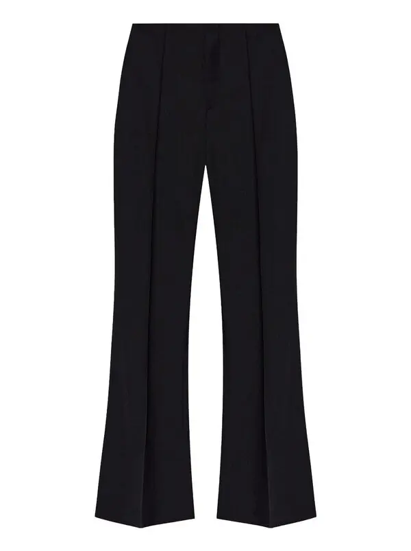 Chloé Flared Wool Pants - Multicolor
