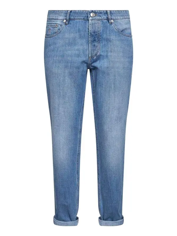 Brunello Cucinelli Traditional Fit Jeans - Multicolor