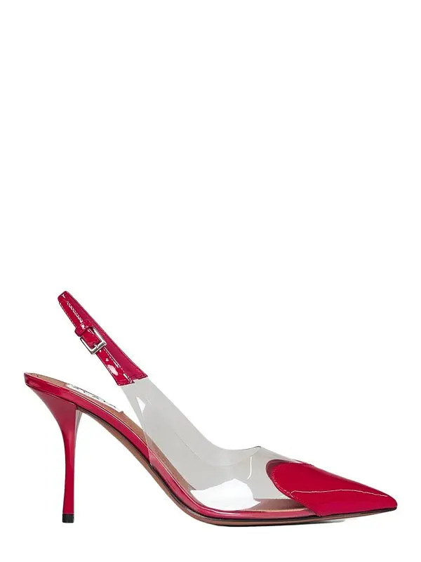 Alaïa Le Coeur Slingback Pumps - Multicolor