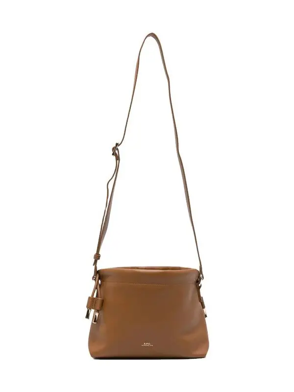A.p.c. Drawstring Shoulder Bag - Brown