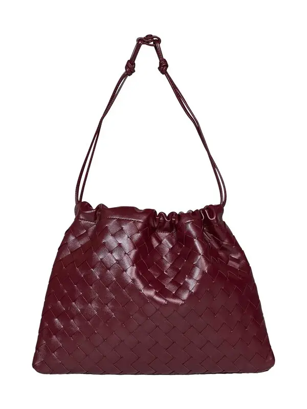 Bottega Veneta Barolo Intrecciato Calfskin Clutch Bag - Multicolor