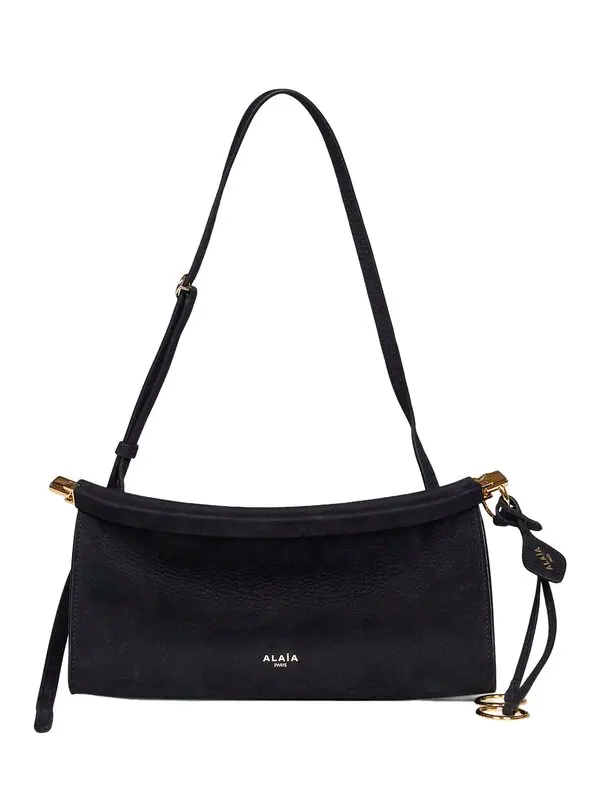 Alaïa Black Calf Leather Small Shoulder Bag - Multicolor