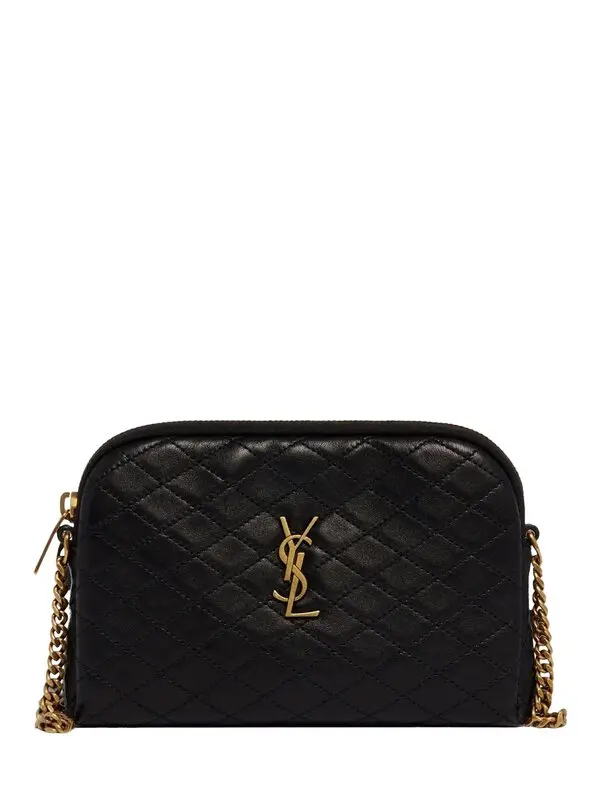 Saint Laurent Gaby Quilted Leather Shoulder Bag - Multicolor