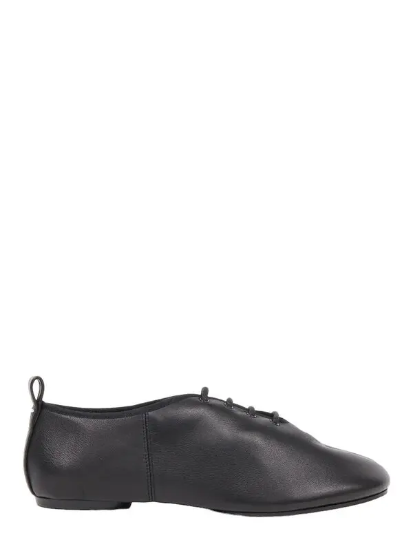 MAISON MARGIELA Lamb Skin Lace-up Split Toe Derbies - Black