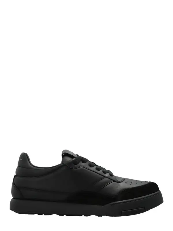 Givenchy Low-top Sneakers With Perforated Detailing - Black