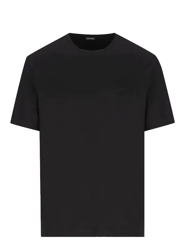 Zegna T-shirts & Vests T-shirts - Black